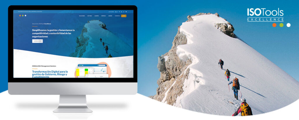 ISOTools Excellence estrena nueva web - Software ISO